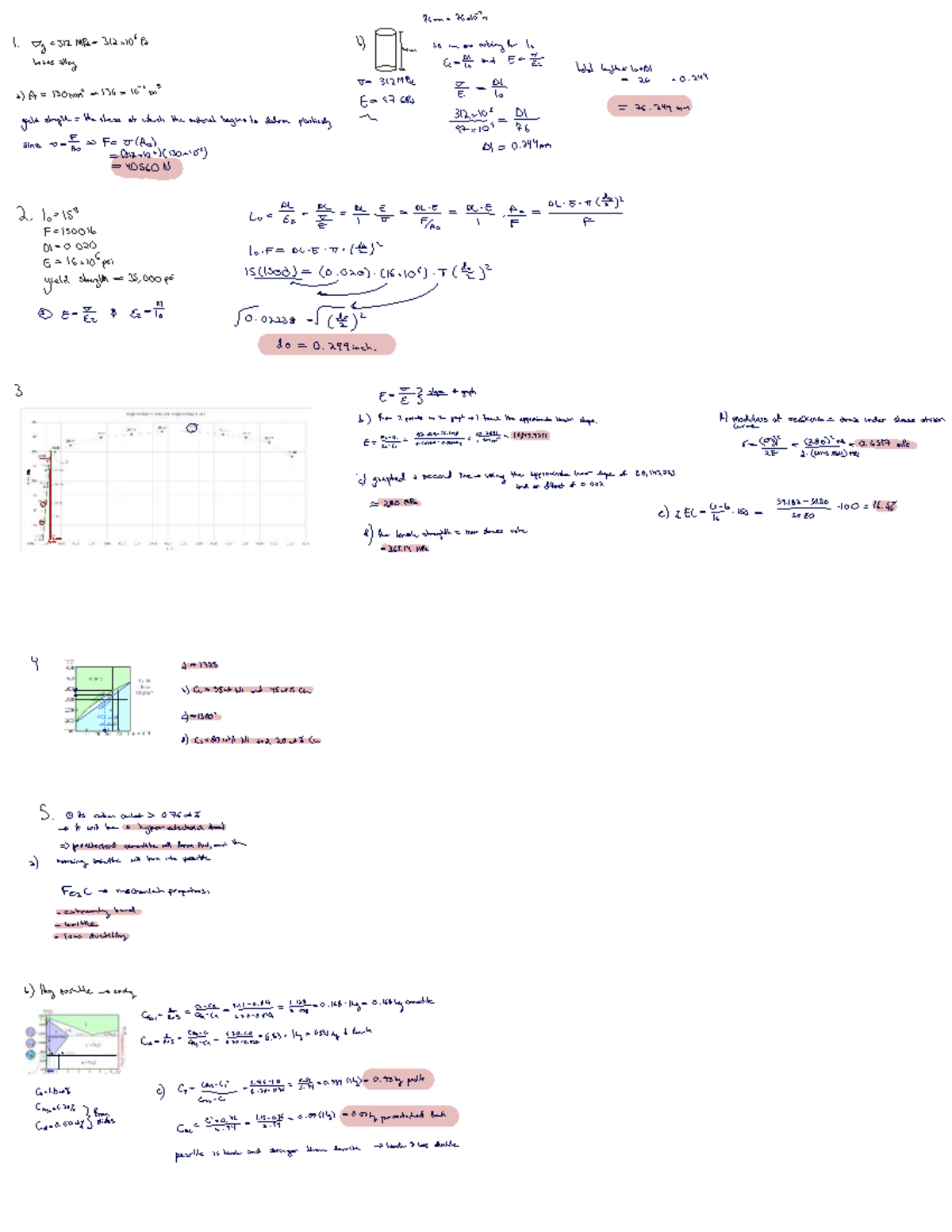 Assignment 3: Materials Properties Analysis (Ty 312) - Studocu