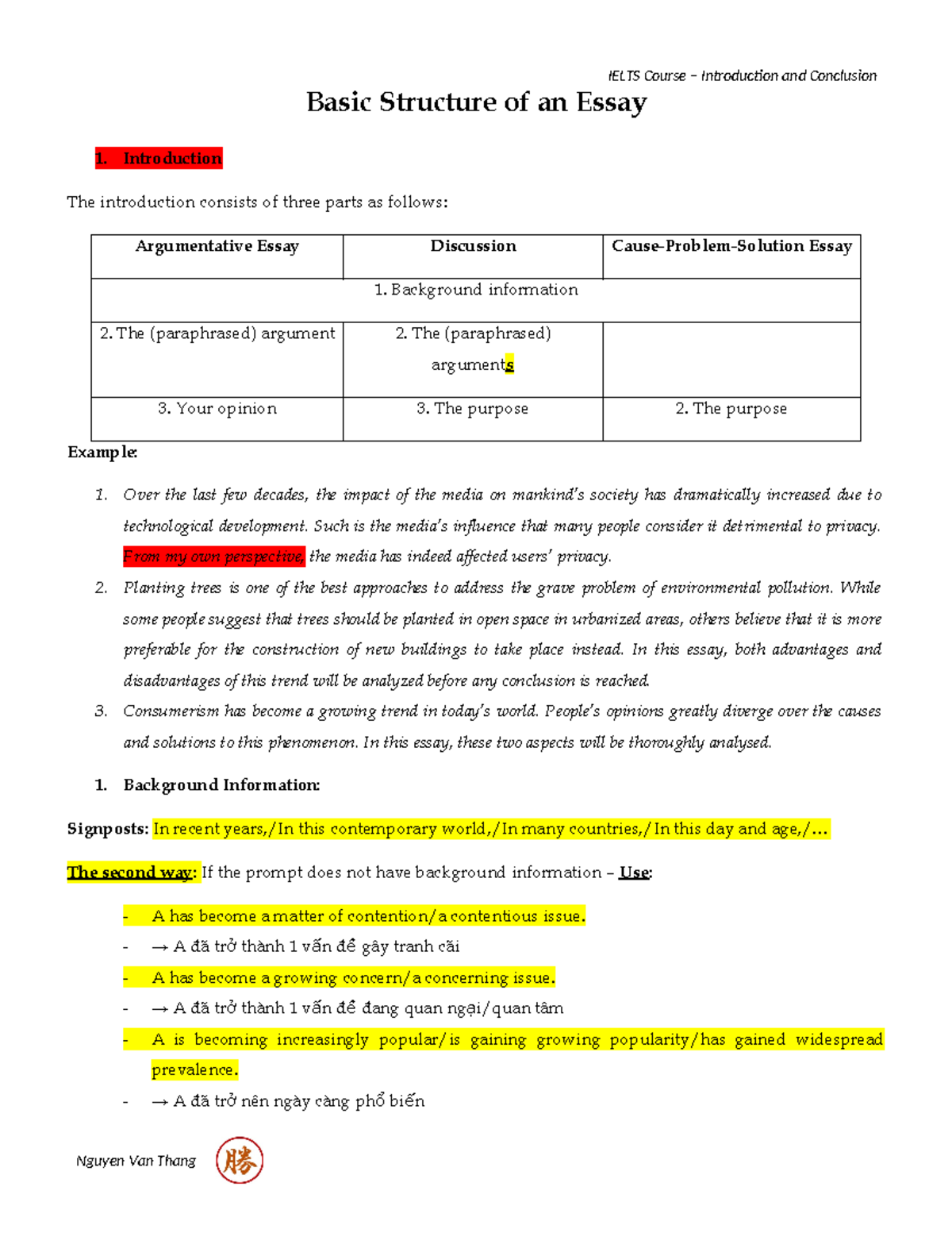 2021-04-09 - Comprehensive Guide to Essay Structure and Writing - Studocu