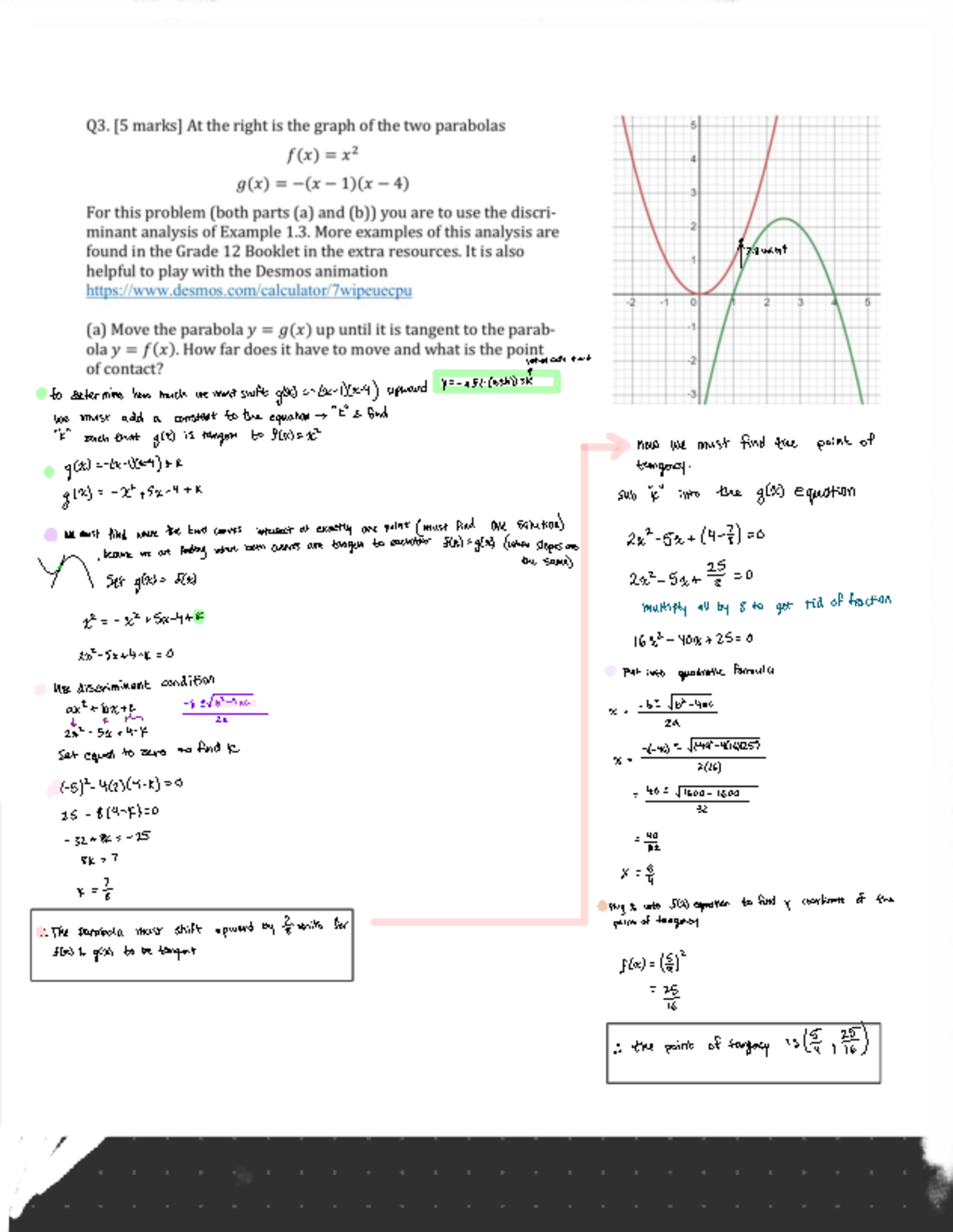 Math 2 - Assignment 02: Finding Curve Intersection Points - Studocu