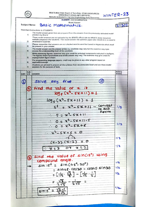 12th Sci MATH Practical Solution-1 - STANDARD XII Practical Book ...