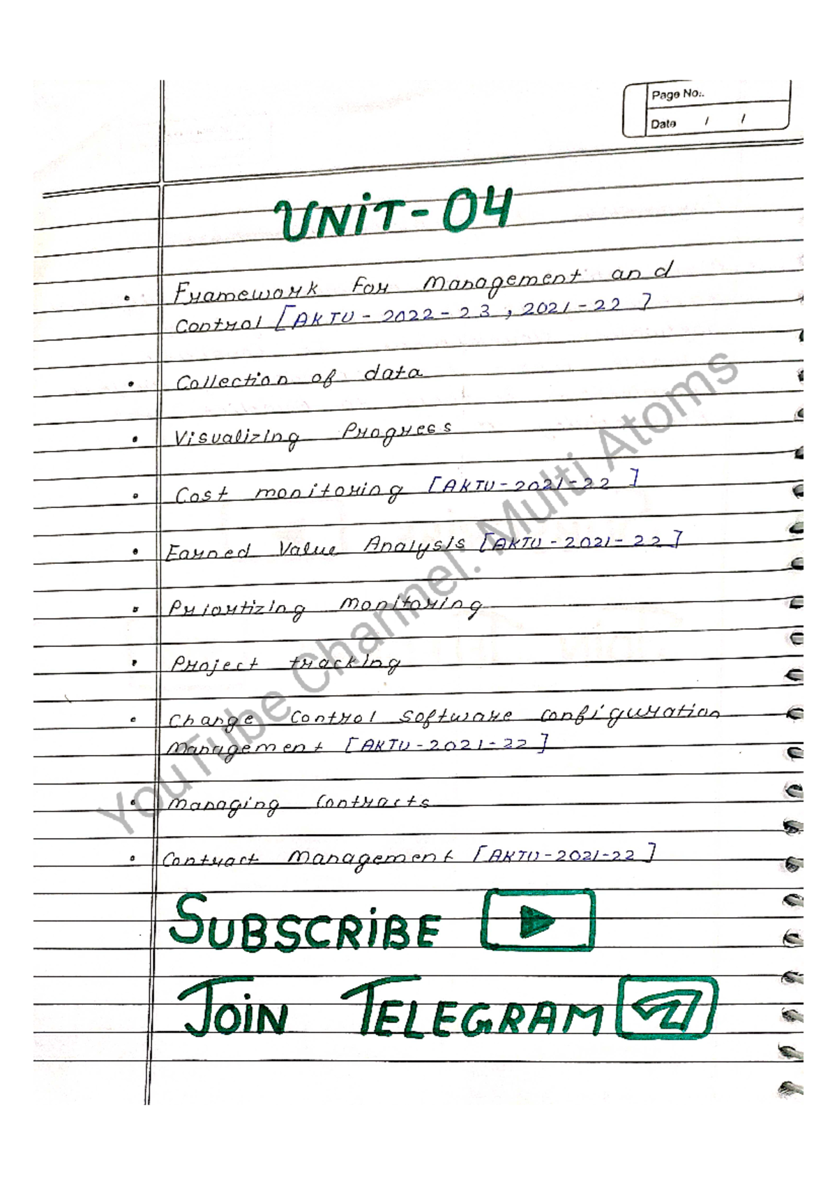 SPM UNIT 4: Multi-Atom Concepts Explained - Studocu