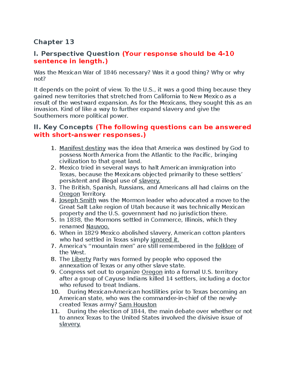 History Review: Chapters 13-15 Analysis and Key Concepts - Studocu
