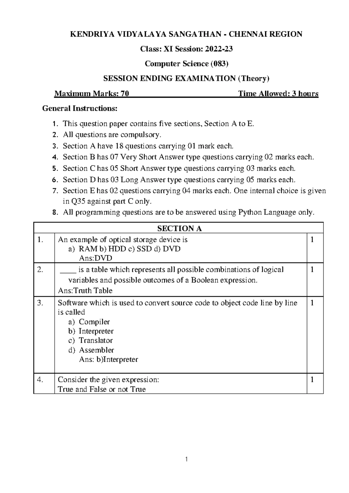 Exception Handling - SUMITA ARORA Textbook for Class XII ...