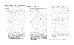 FIL-106 Reviewer - UGNAYAN NG WIKA, KULTURA AT LIPUNAN Inihanda nina ...