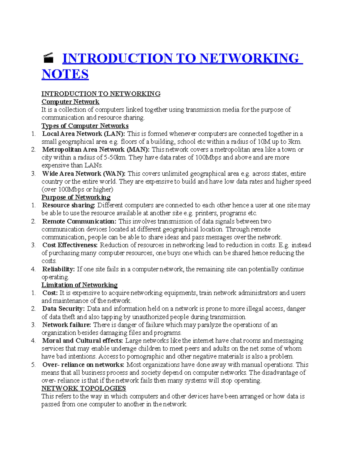 Lecture 1 spreadsheets notes/pdf - LECTURE 1 CIT1103/DIT1107 ...