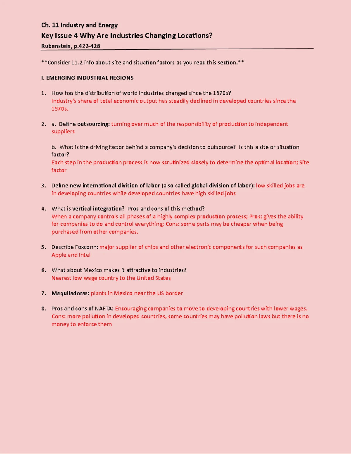 Chapter 13.3 AP Human Geography - Ch. 13 Urban Pa erns Key Issue 3 Why ...