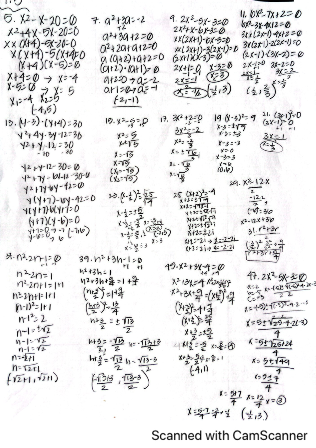 Math Document Analysis and Solutions - Course Code 1 - Studocu