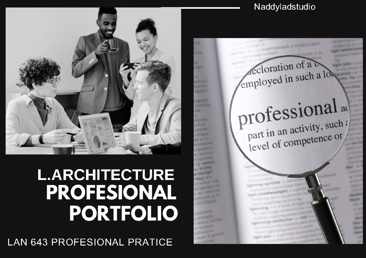 LAN 643 Professional Practice: Nurul Nadrah's Landscape Architecture ...