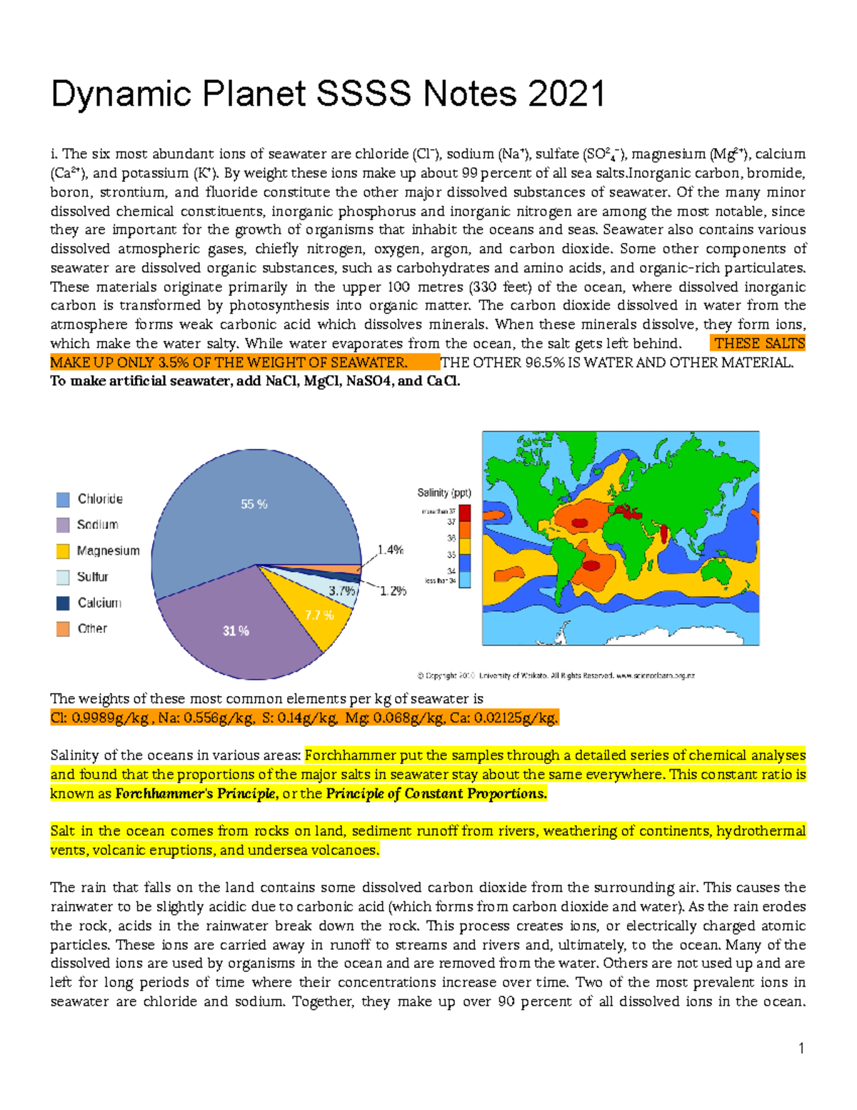 Marine Biology Overview: Key Concepts and Terminology in Oceanography ...