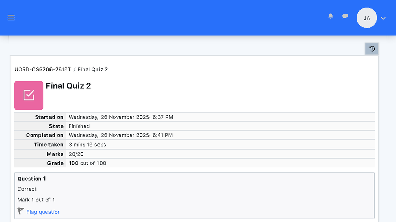 Final Quiz 2: UGRD-CS6206 Principles of Operating Systems - Studocu