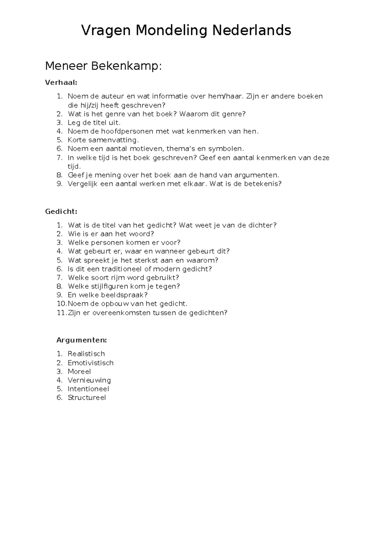 Boekverslag: Reinaert de Vos - Samenvatting en Analyse (NL-BLK ...