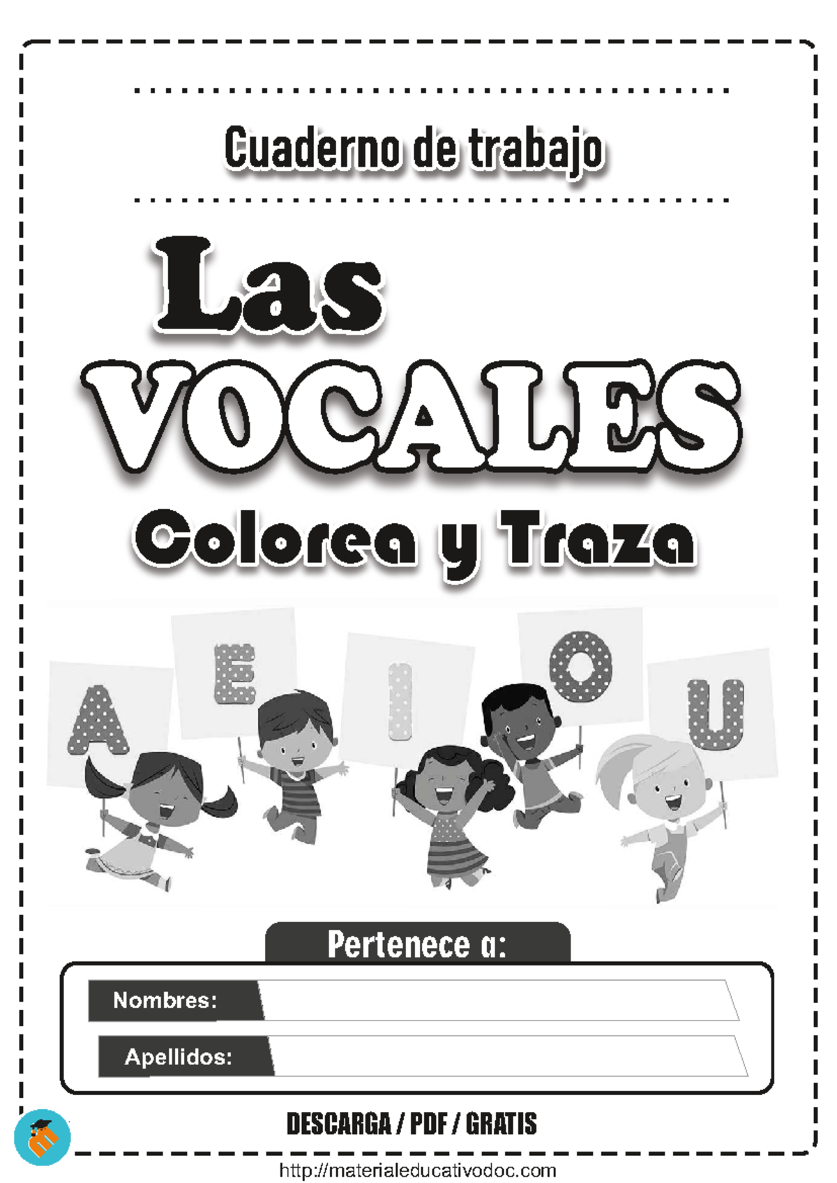 Las Vocales para Trazar - Actividad de Coloreo y Trazado - Studocu