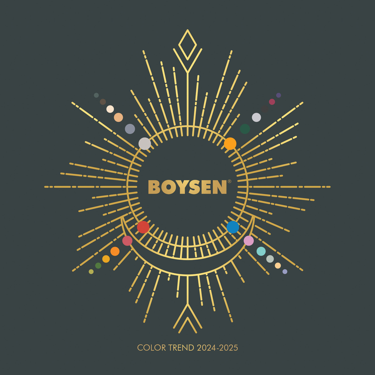 Boysen Color Trend 2024-2025 - COLOR TREND When the world almost stood ...