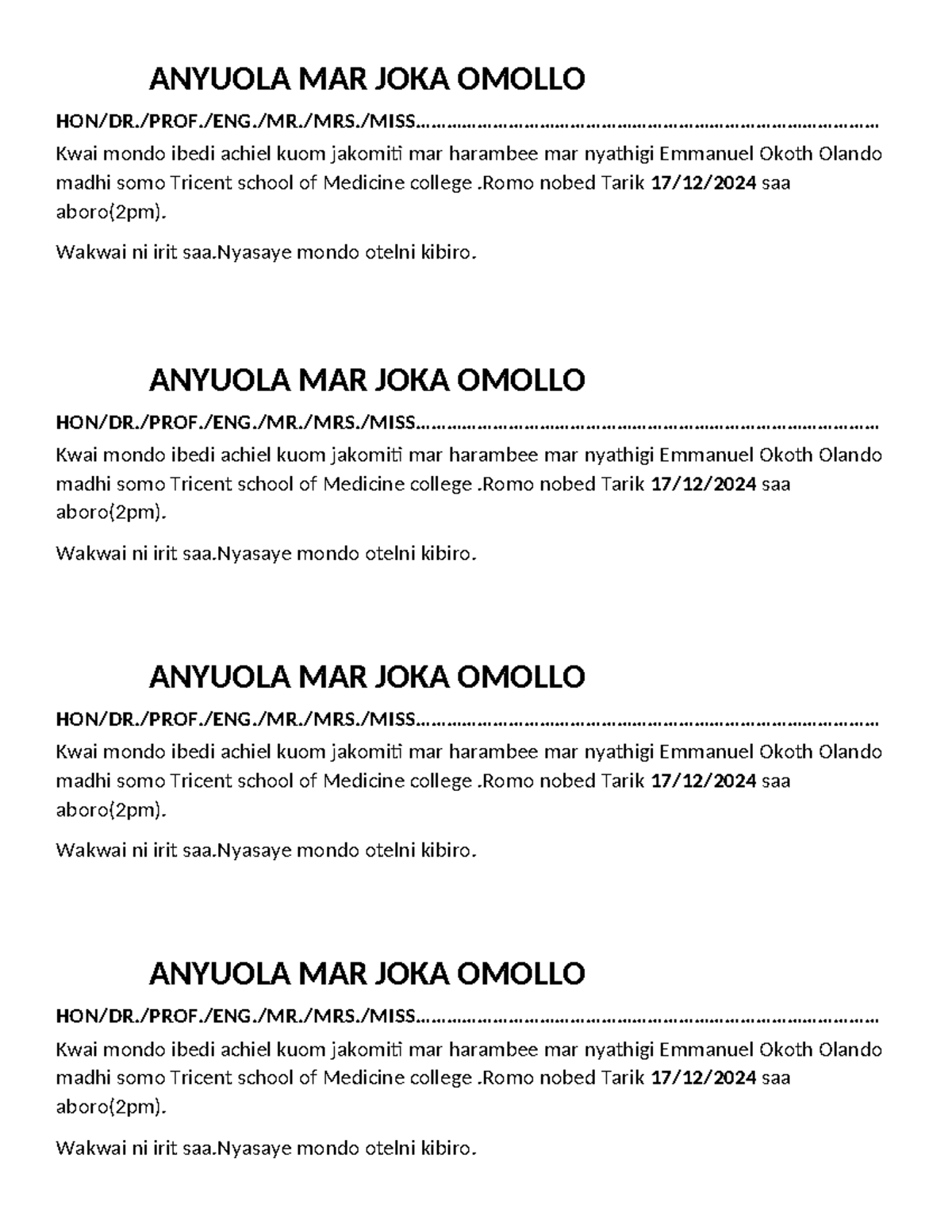 Anyuola MAR JOKA Omollo - ANYUOLA MAR JOKA OMOLLO - Studocu