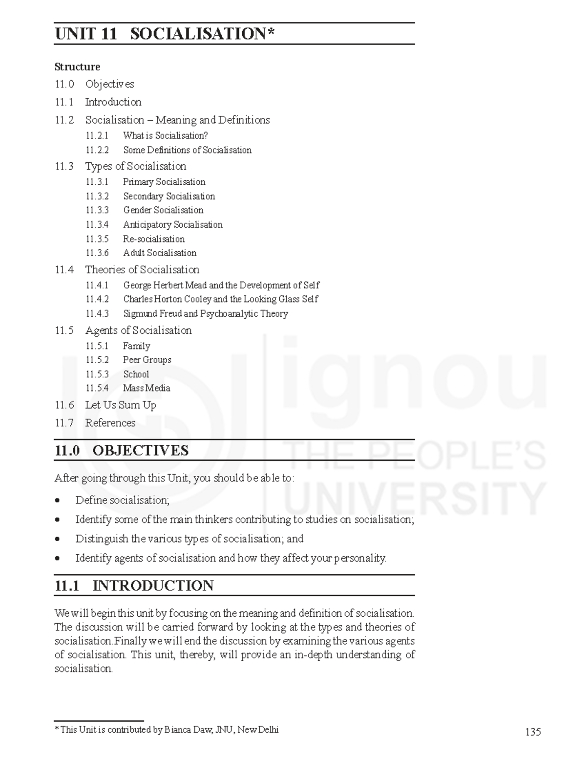 UNIT 11: Understanding Socialization - Key Concepts and Theories - Studocu