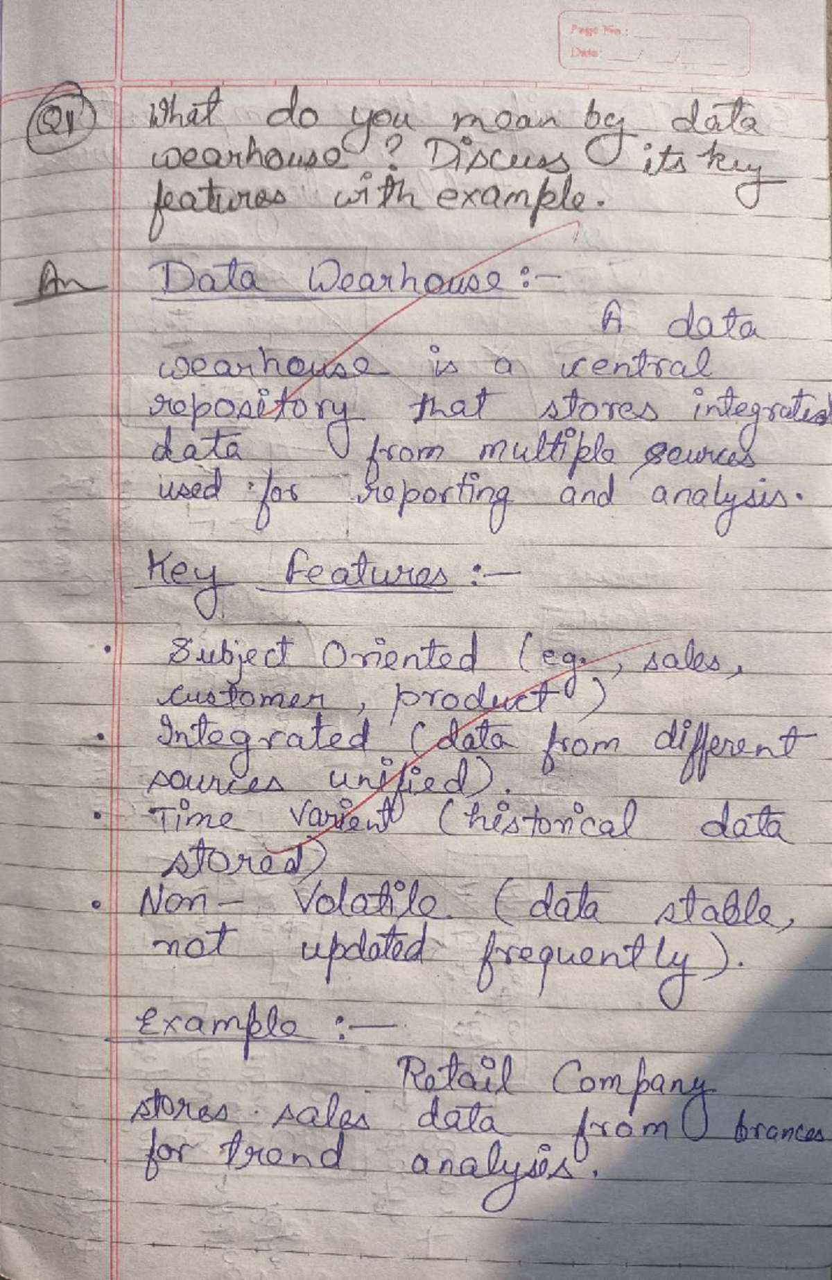 DWM Assignment 2: Key Concepts and Architecture of Data Warehousing ...