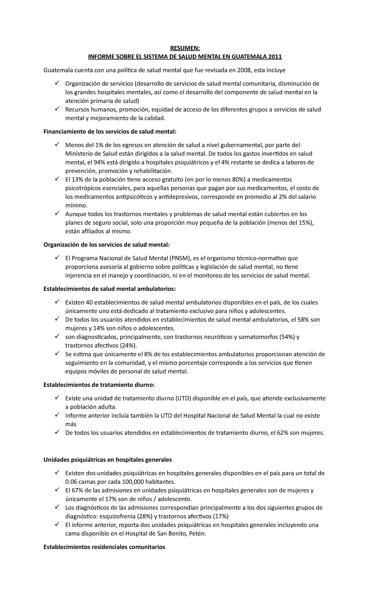 Infografía Salud IV - Factores en Trastornos Mentales - Studocu
