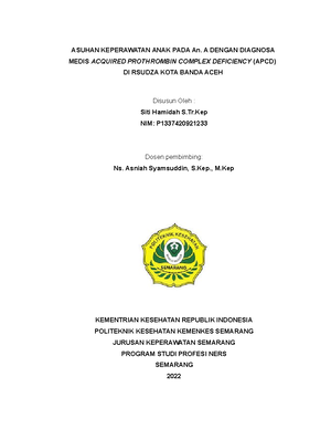 ICU 1 - askep pasien dengan CKD - ASUHAN KEPERAWATAN PADA Ny DENGAN ...