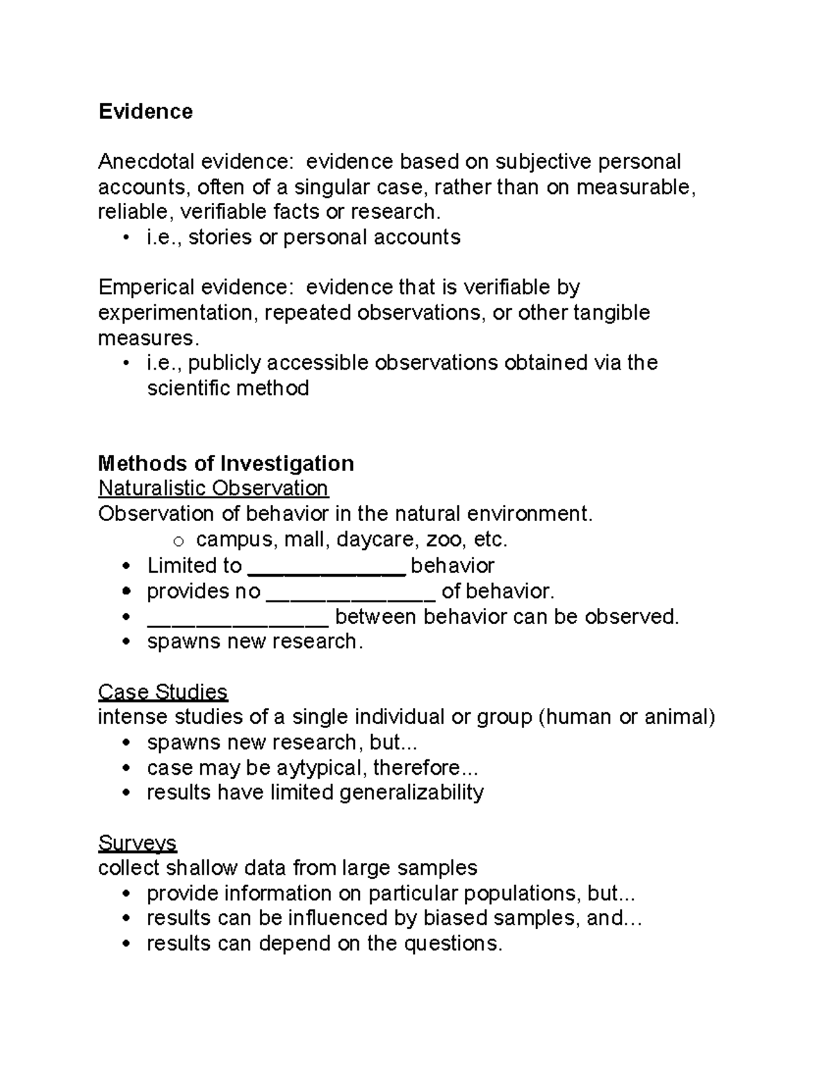 100 3 - The Science of Psychology: Evidence and Methods of ...