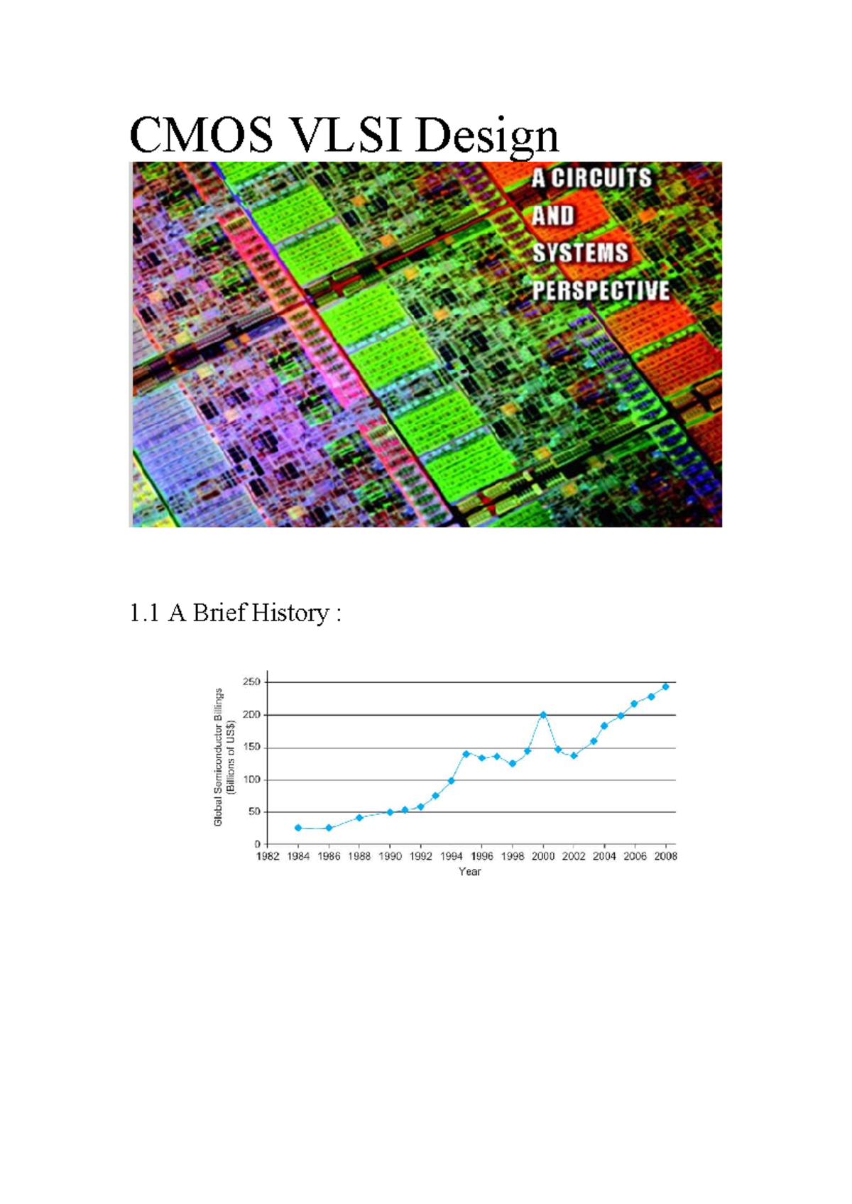 CMOS VLSI Design - C1: History, MOS Transistors, and Logic Gates - Studocu