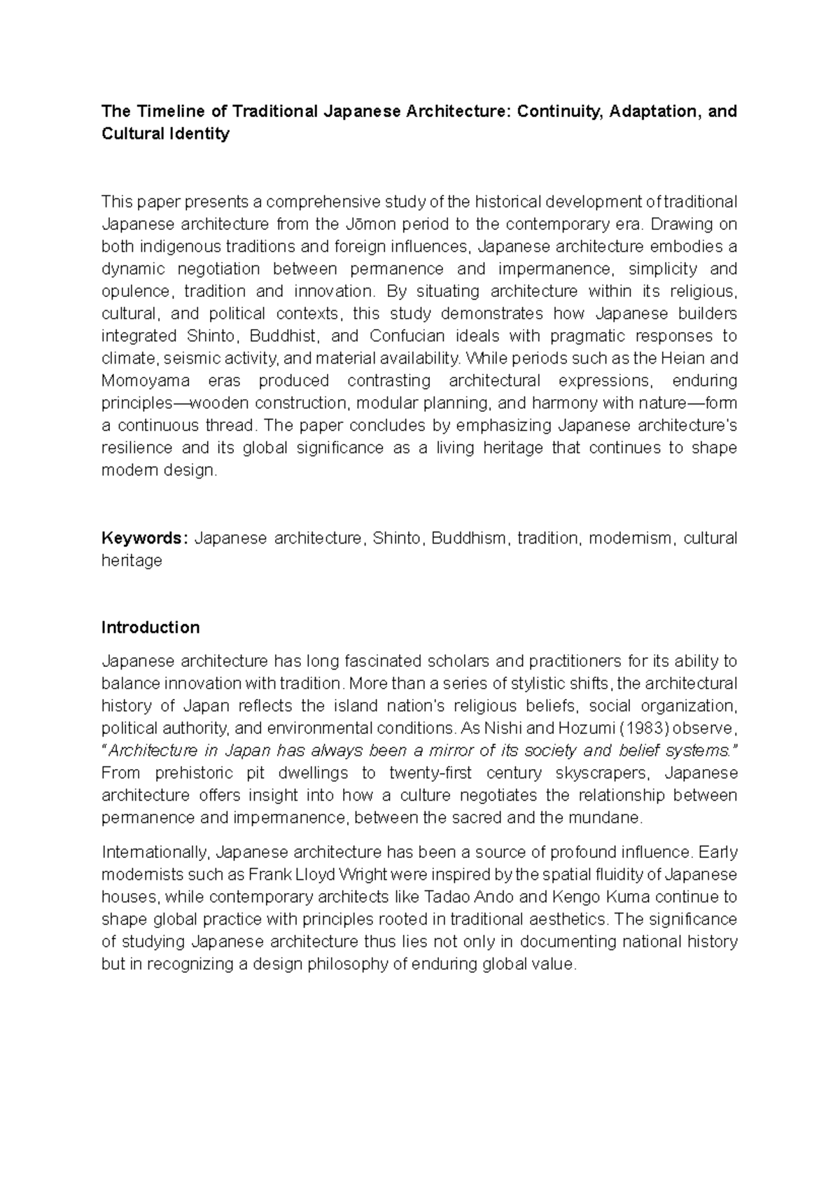 The Evolution of Traditional Japanese Architecture: A Cultural Journey ...