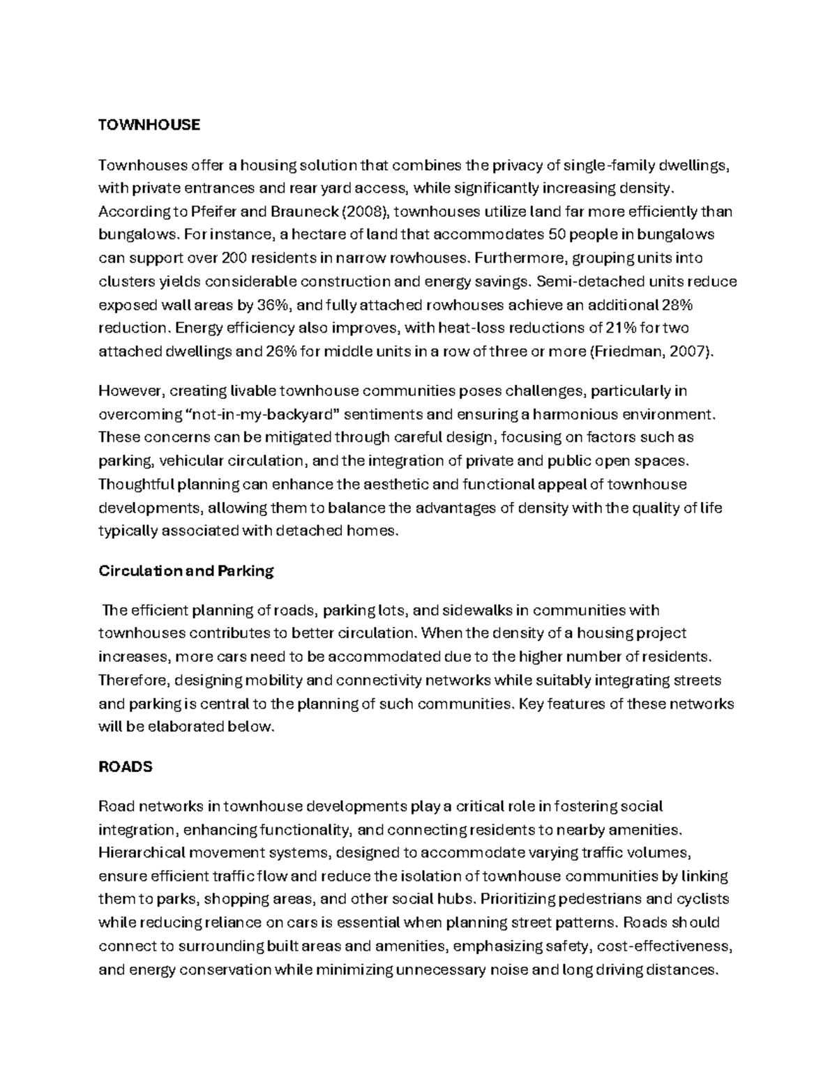 Townhouse Development Strategies: Planning for Density and Community ...