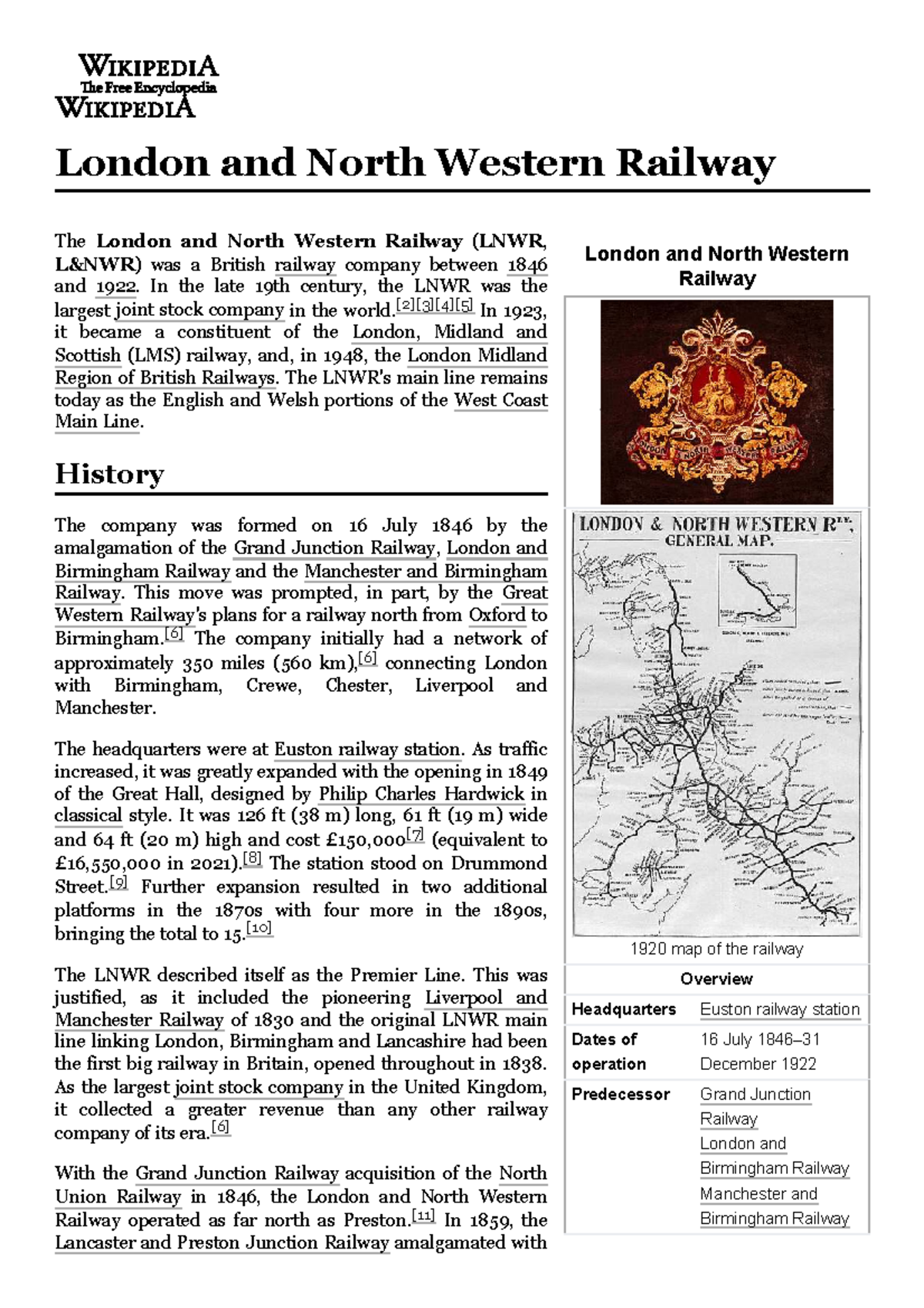 LNWR History: The Rise and Legacy of the London and North Western ...