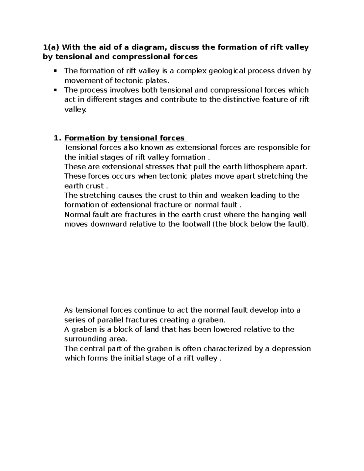 Geology 101: Formation of Rift Valley & Weathering Processes Explained ...