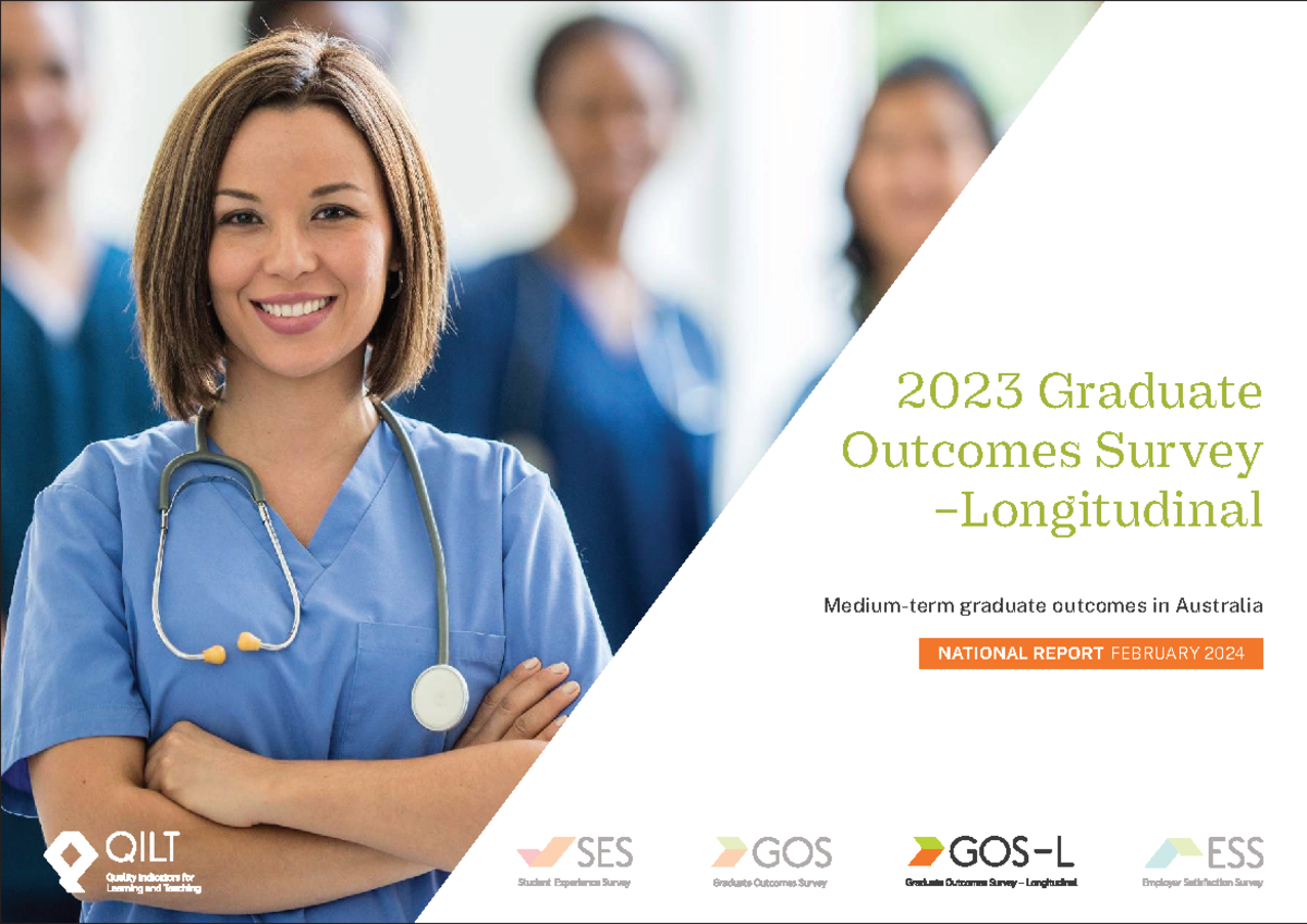 2023 GOS L National Report: Graduate Outcomes in Australia - Studocu