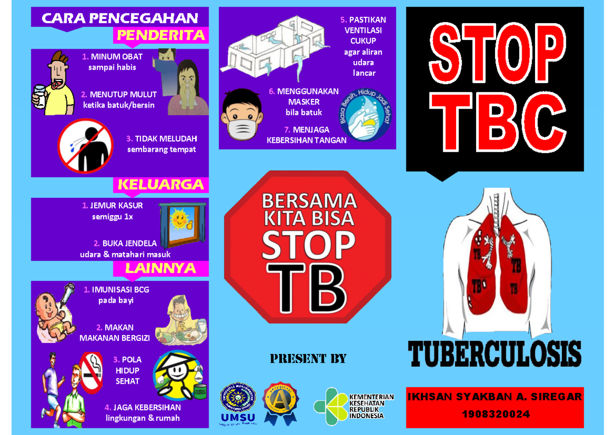 Leaflet TBC - Panduan Pencegahan dan Penanganan Tuberkulosis - Studocu