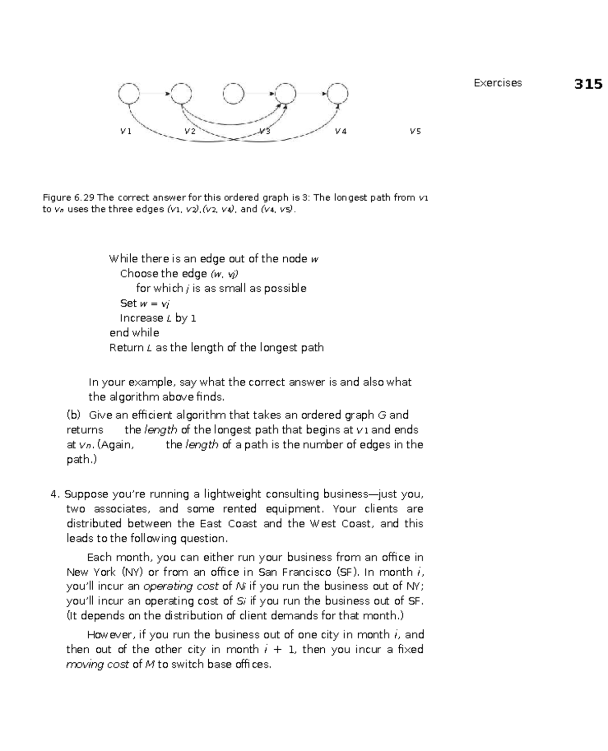 Algorithm Design: Longest Path and Cost Optimization in Graphs (CS 340) - Studocu