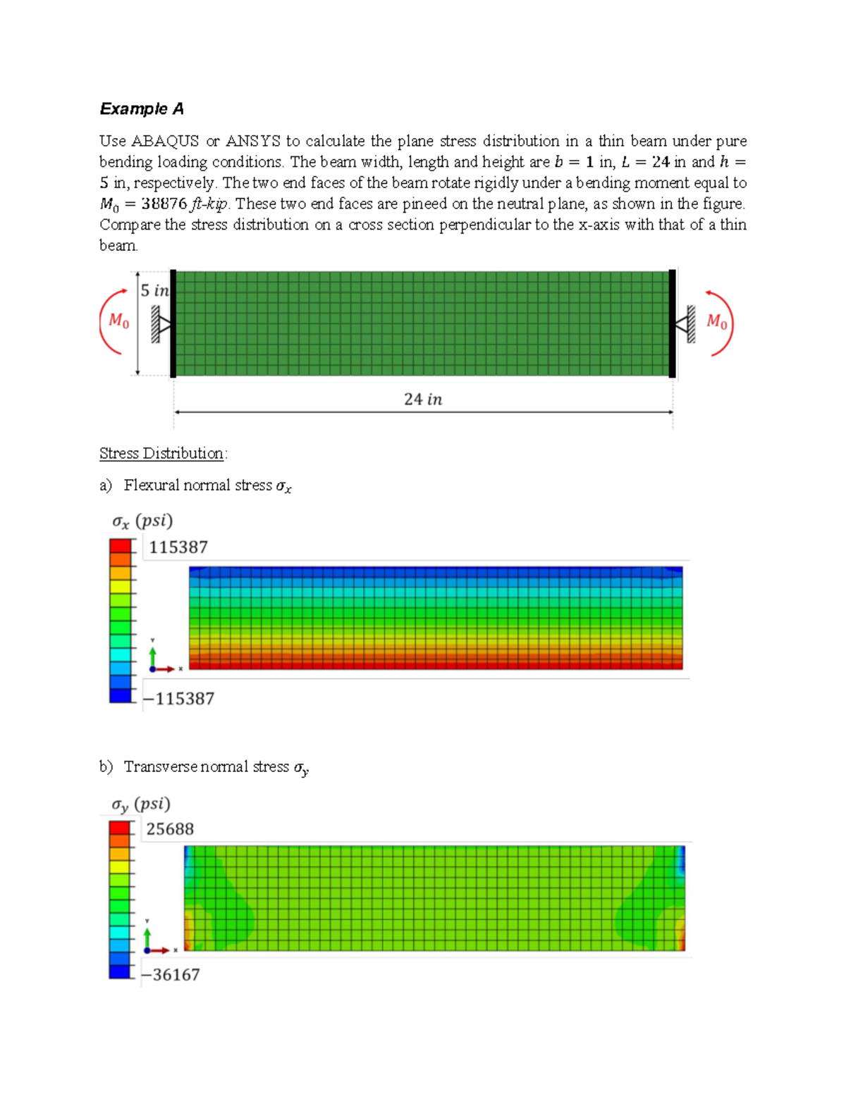 Lecture 27: FEM 2D Examples on Stress Distribution Analysis - Studocu