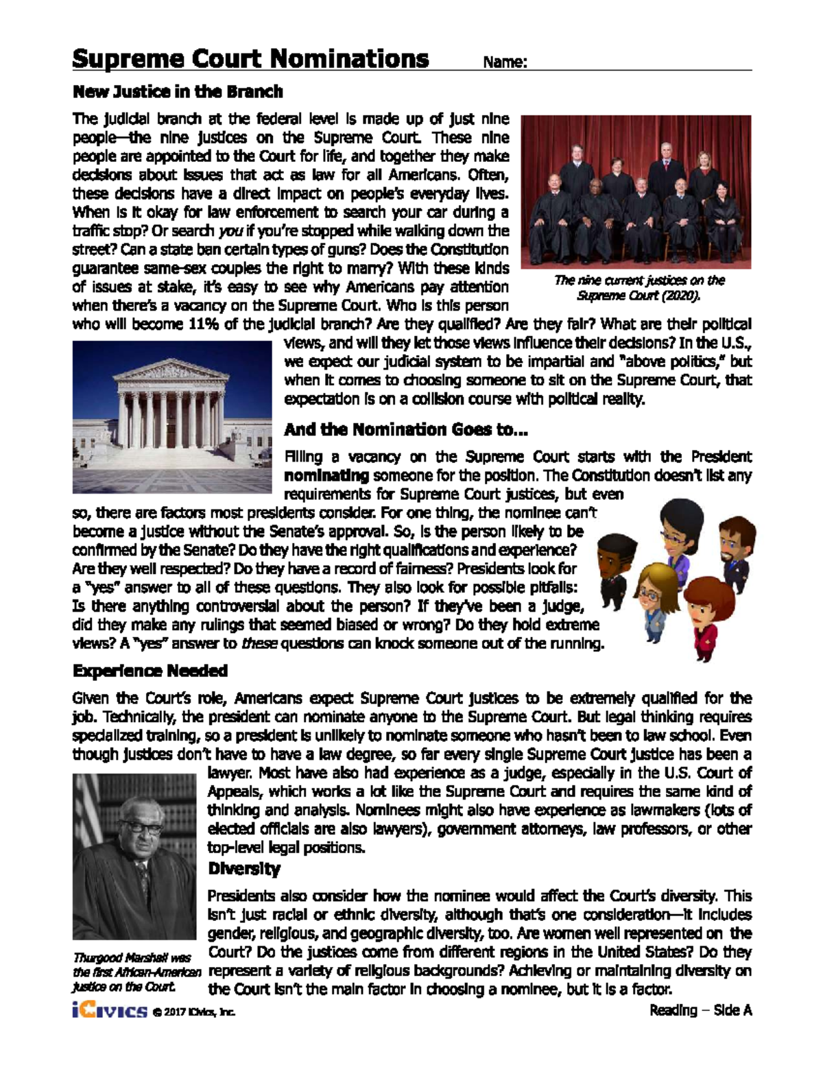 Supreme Court Nominations: Understanding the Selection Process - Studocu