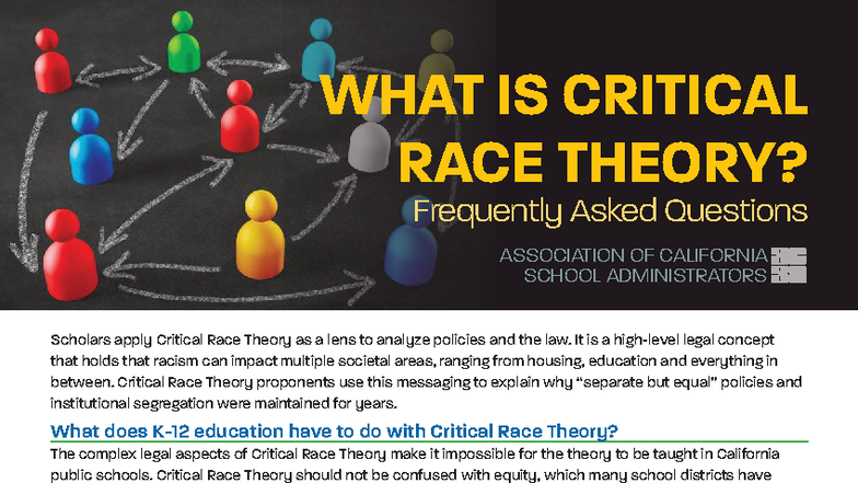 Critical Race Theory: FAQs and Insights for Educators - Studocu