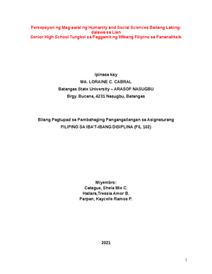 DISS Q1 Mod7 Psychoanalysis-Rational-Choice - Disc ipline s a nd Ide a ...