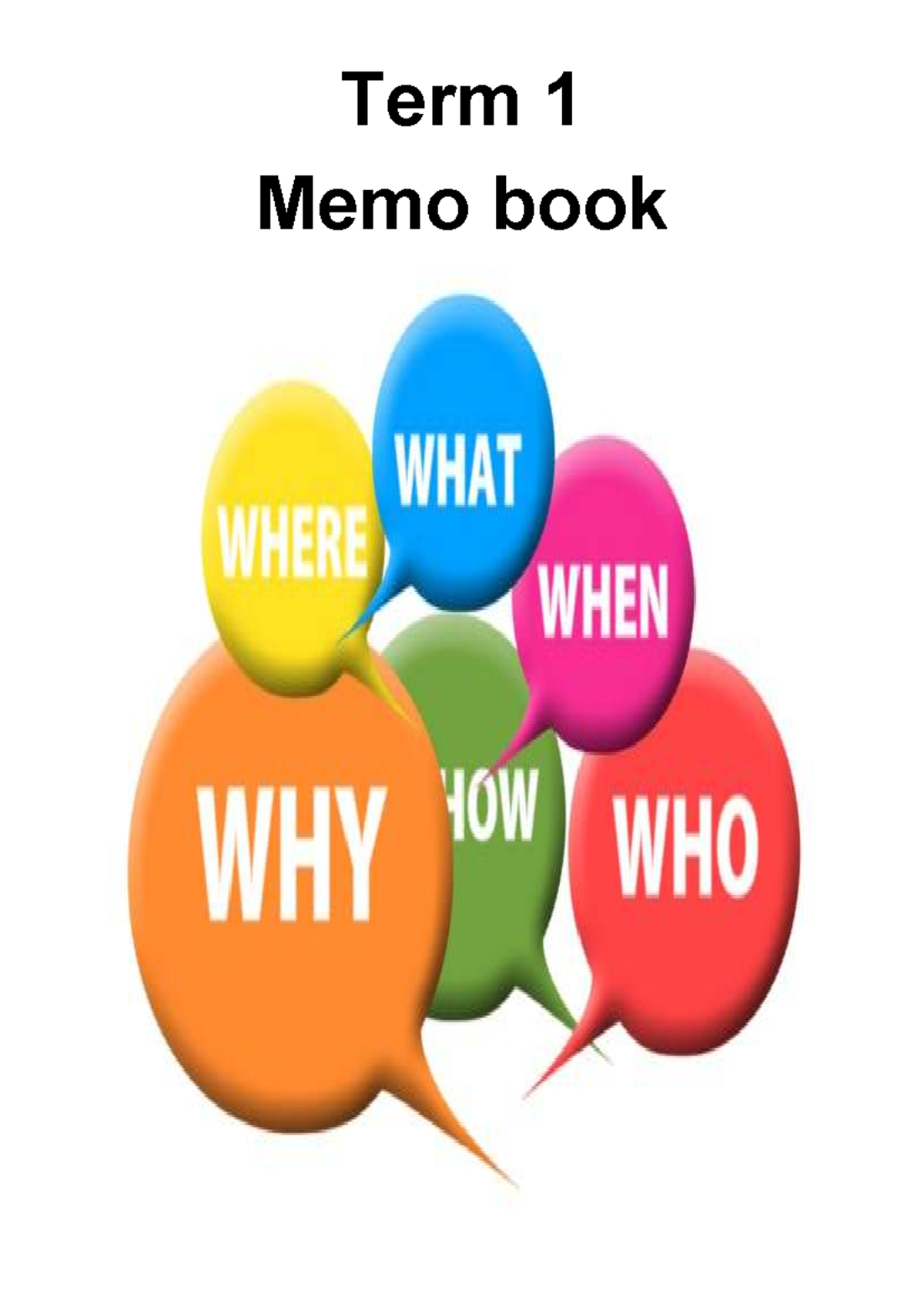 Tech Memo Book - Term 1 & 2 Tasks Overview - Studocu