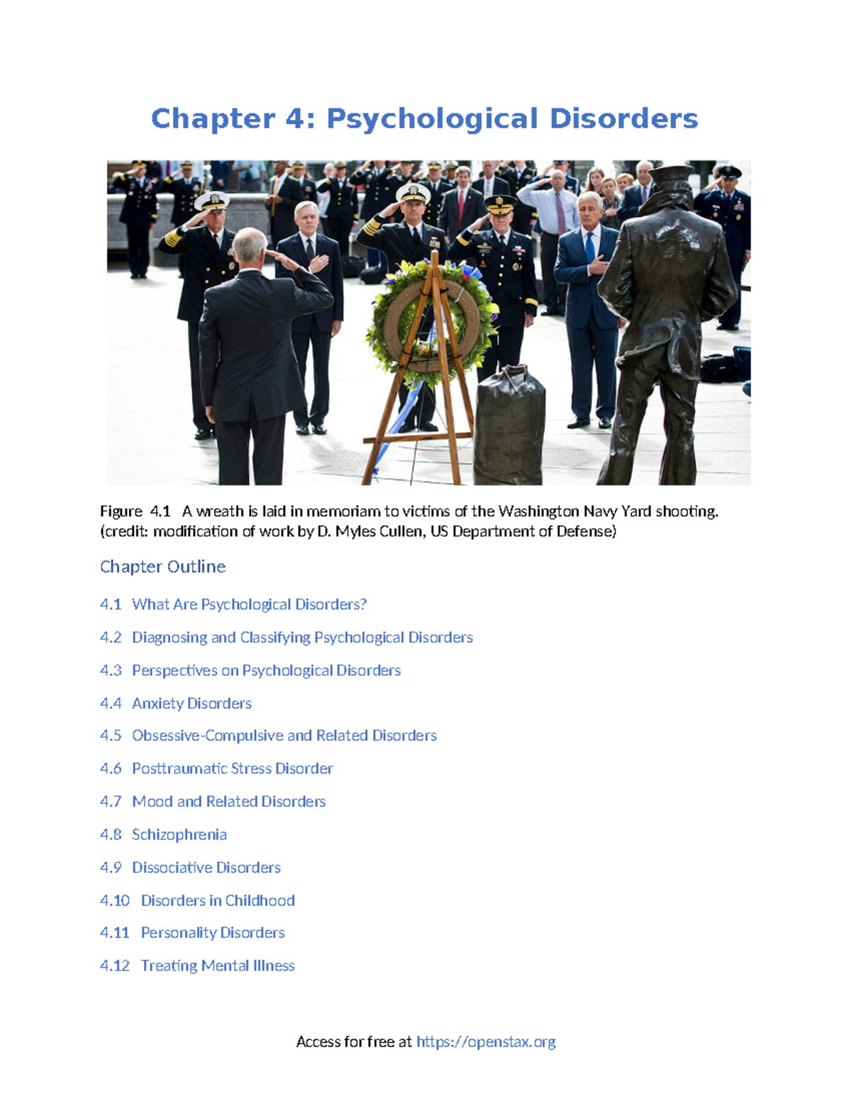 Chapter 4: Understanding Psychological Disorders (PSY 101) - Studocu