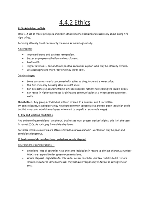 Formula-List 2 - edexcel business a-level calculations cheat sheet - A ...