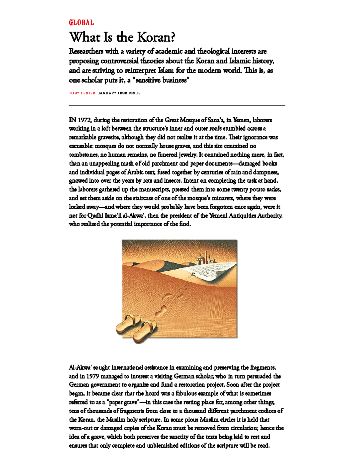 GLOBAL What Is the Koran? - Analyzing Controversial Theories and ...