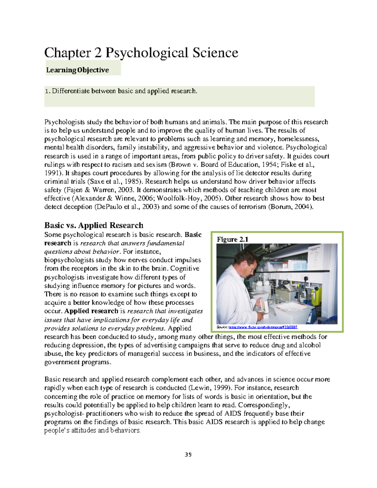 Ethical Considerations in Psychological Research Methods - PSY 101 ...