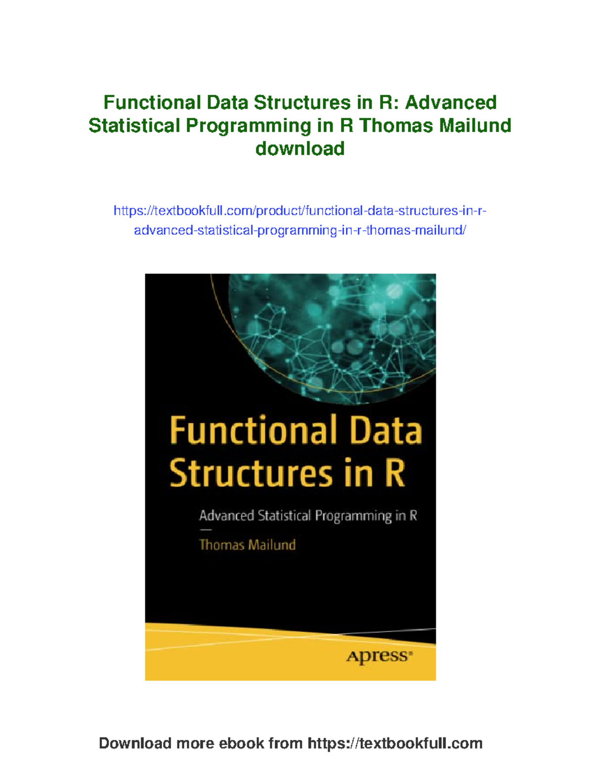 101169 - Functional Data Structures in R: Advanced Programming Insights - Studocu