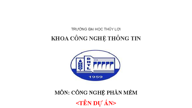 NV1 KHDA Template - nhiệm vụ 1, dự án công nghệ phần mềm - TRƯỜNG ĐẠI ...