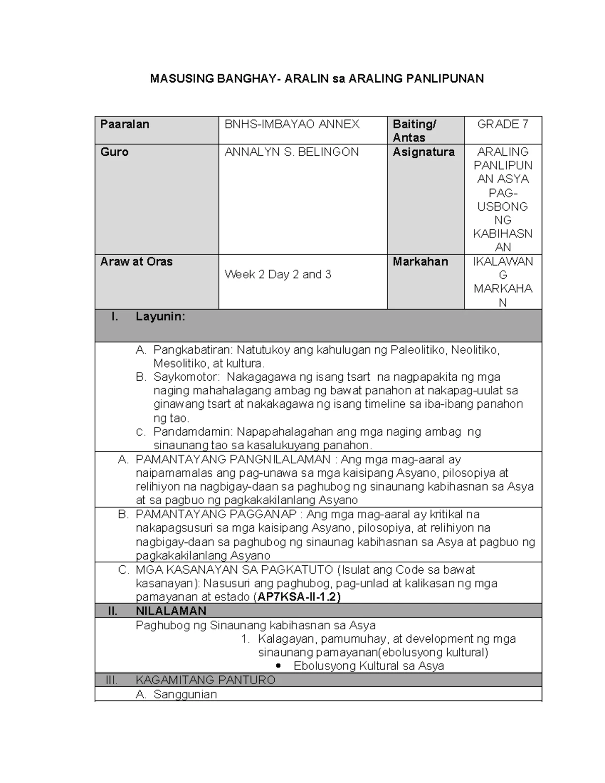 Narciso Mosuela: Innovator of the Natomo Super Kalan and More - Studocu