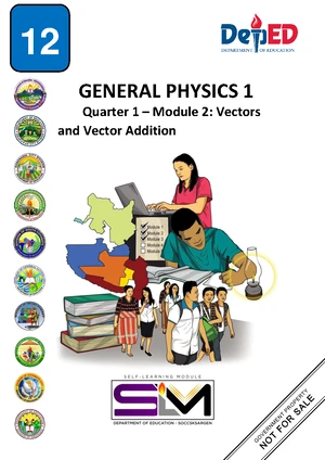 General- Physics- Vectors - GENERAL PHYSICS 1 Quarter 1 – Module 2 ...
