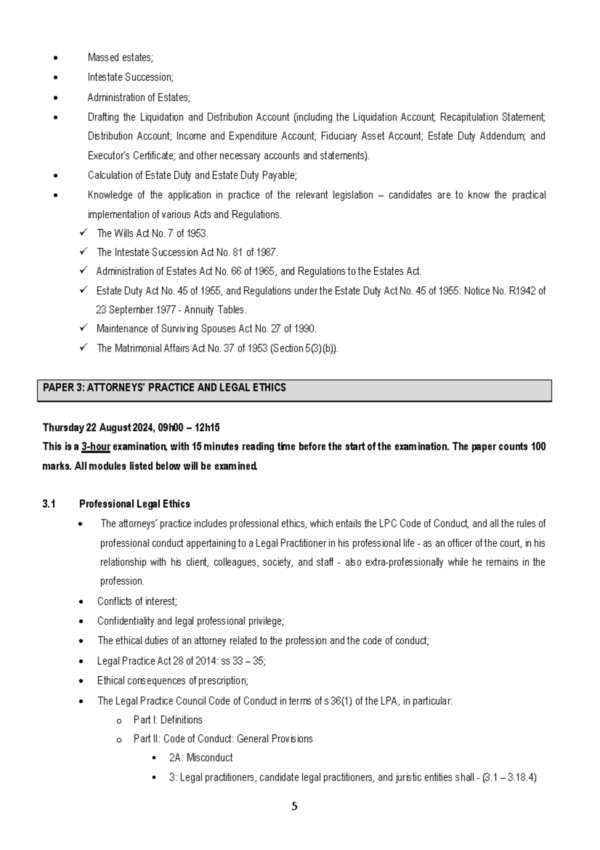 2025 PVT Structured Coursework Examination Syllabus Overview - Studocu