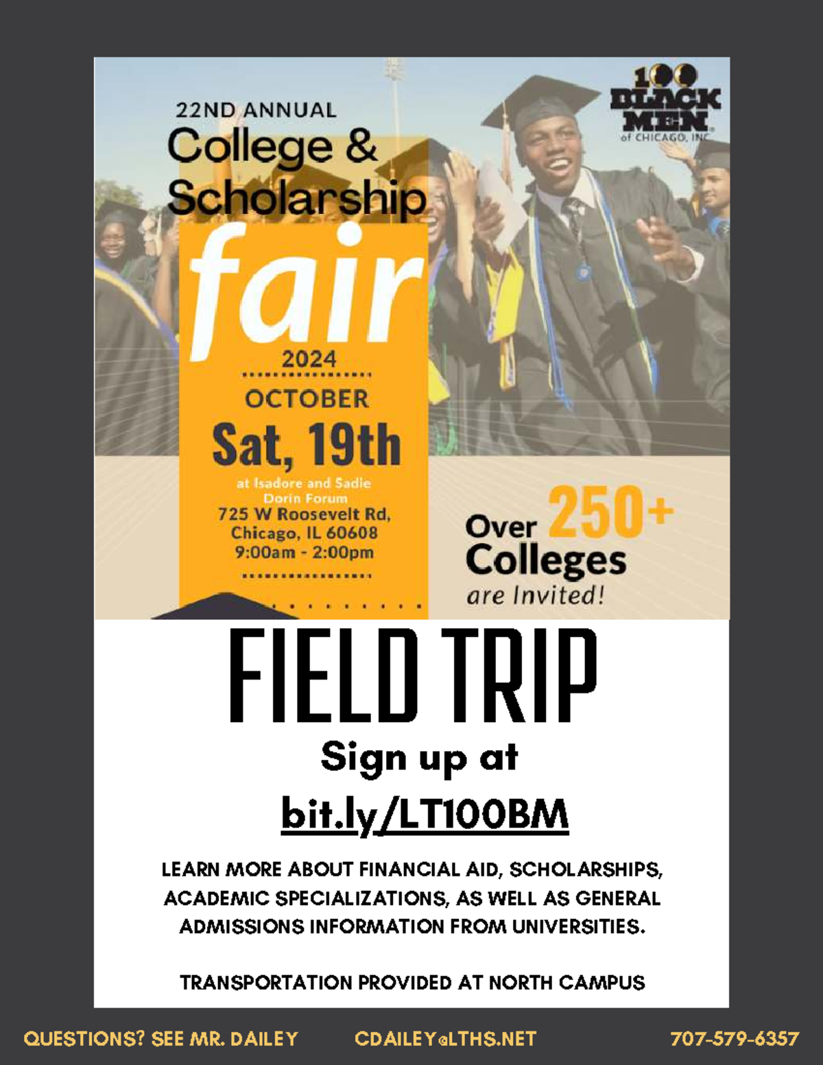 100 Black Men Fair - FIELD TRIP Sign up at bit/LT100BM LEARN MORE ABOUT ...