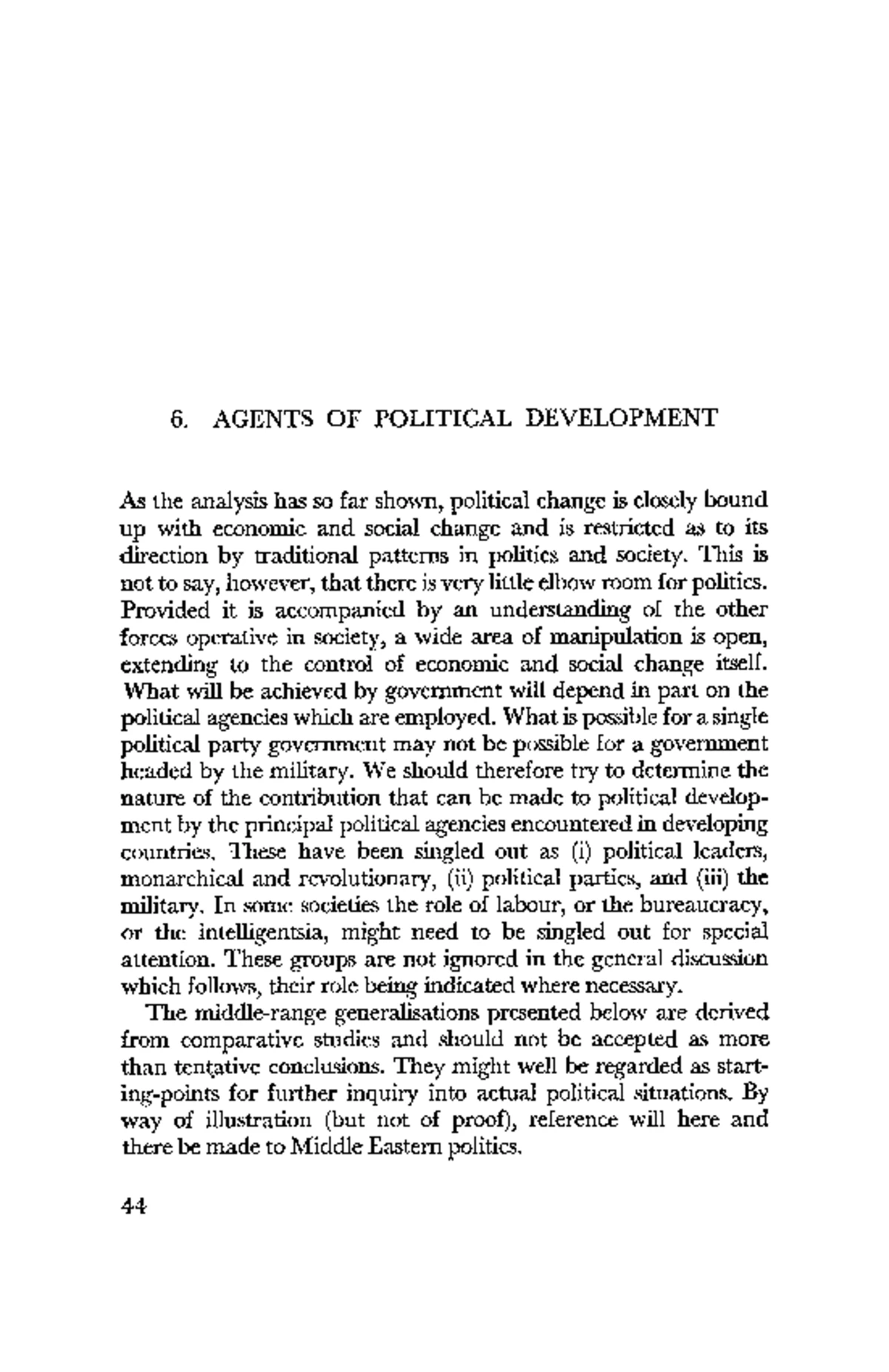 Political Development-Meaning, Characteristics and Agents - Political ...