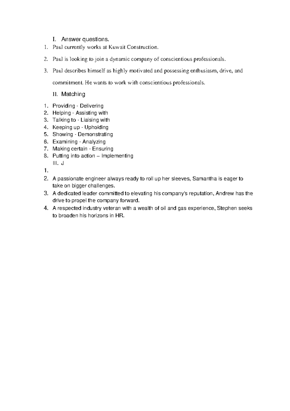 Level 6 Writing Practices: Resume Development and Skills Matching - Studocu