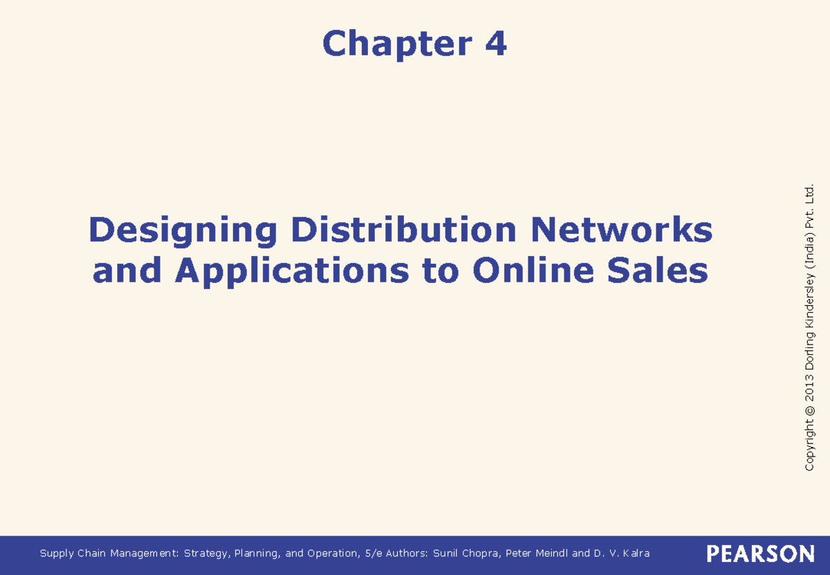 1588262543 Chapter 4: Designing Distribution Networks for Online Sales ...