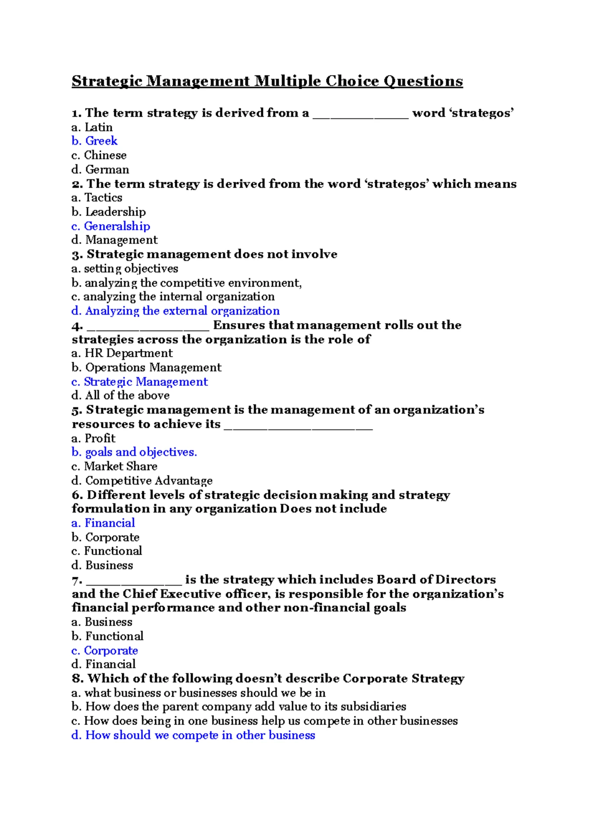 Knowledge Management Mcq - Multiple Choice Questions Elective – II ...